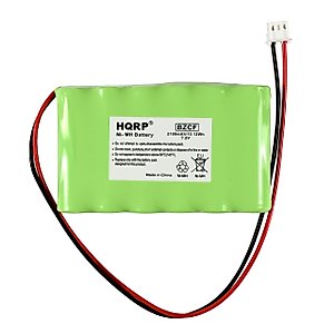 HQRP 2100mAh High Capacity Backup Battery сompatible with ADT 300-03866 LYNXRCHKIT-SHA Replacement
