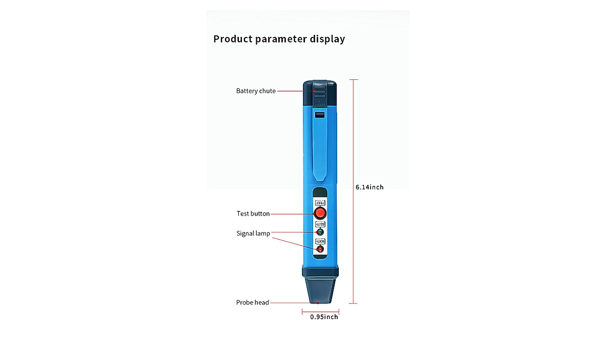 HOJILA Magnetic Polarity Tester - Easy Magnetic Pole Detection Tool