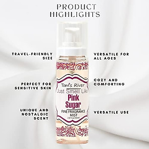 Infinix Pink Sugar - Fine Fragrance Mist - 2 fl oz/60ml, Body Spray for Women, Gentle and Long Lasting Perfume for Men & Women, For Daily Use, Summer Ready