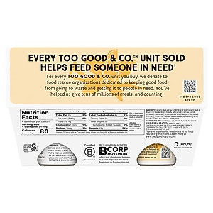 Two Good Low Fat Greek Yogurt, Vanilla, Lower Sugar, Gluten Free, With 2g of Sugar, 5.3 oz., 4 Pack