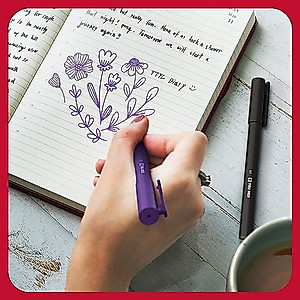 STAPLES Tru Red Quick Dry Gel Pens Med Point 0.7Mm Asst 12/Pack