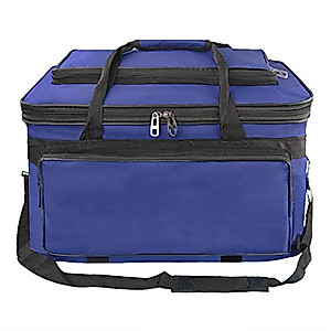 Waterproof Art/Craft Supplies Storage Tote Bag Artist Travel Portfolio Carrying Bag Case Painting Box Large Messenger Bag for Painting Brushes Pencils Palette Paints Sketchbook