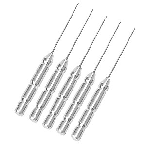 Kamo 5PCS 0.4mm Drill Bits for 3D MakerBot Printer Nozzle Cleaning Kit