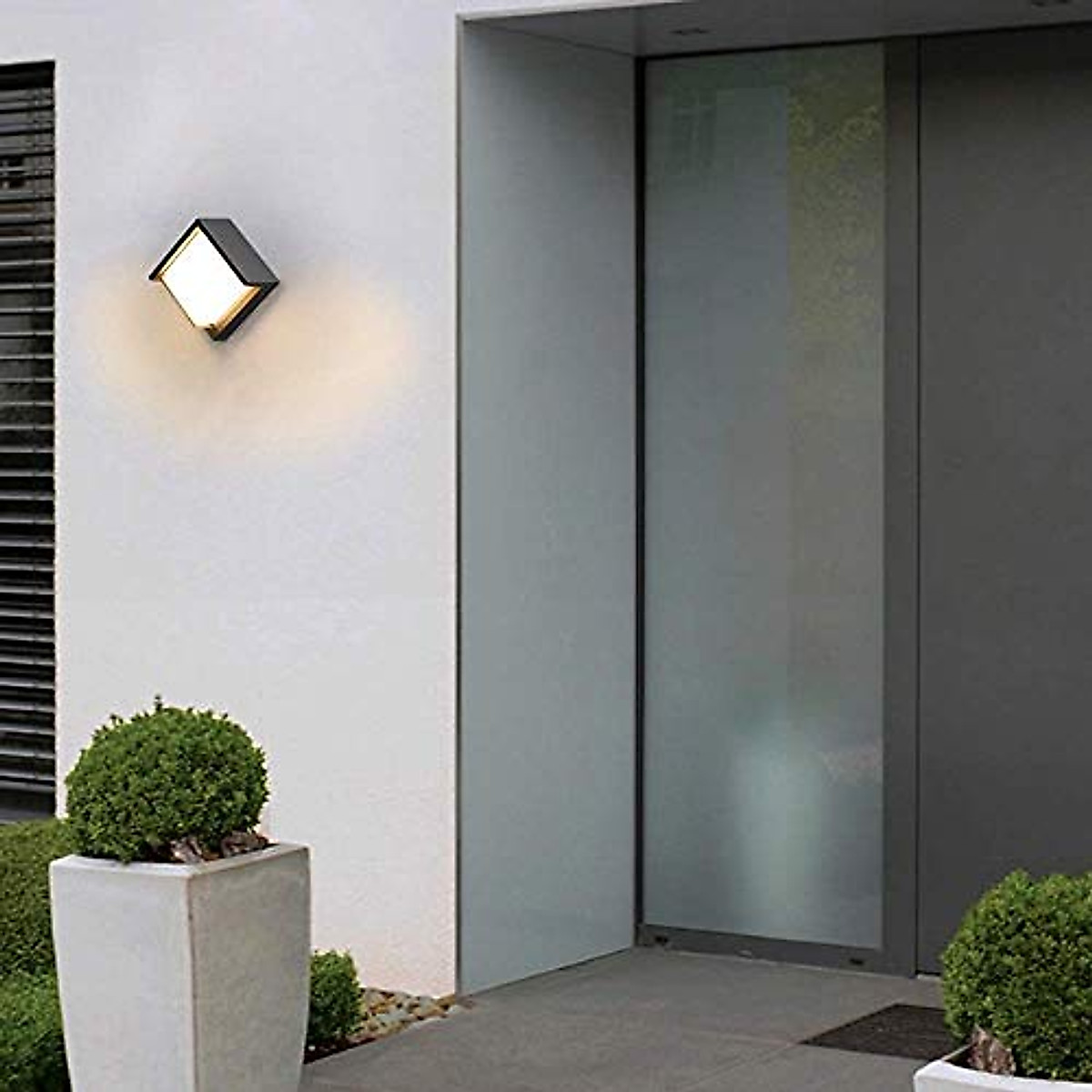 QZWLFY Wall Lamps & Sconces Wall Lamp， Wall Lamp Modern Minimalist Outdoor Waterproof Wall Lamp Indoor and Outdoor Balcony Lamp Courtyard Home Outdoor Door Reading Lamp Room Lights
