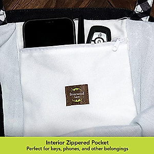 Briarwood Lane Farm In Spring Canvas Tote Bag 14.5" x 15"