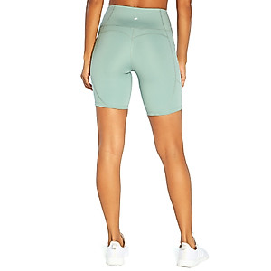 Marika Women's Lex High Rise Pocket Short, Blue Surf, Medium