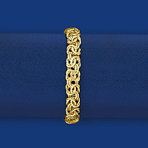 Ross-Simons 14kt Yellow Gold Byzantine Bracelet. 8 inches