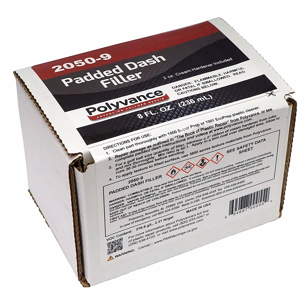 Polyvance Padded Dash Filler