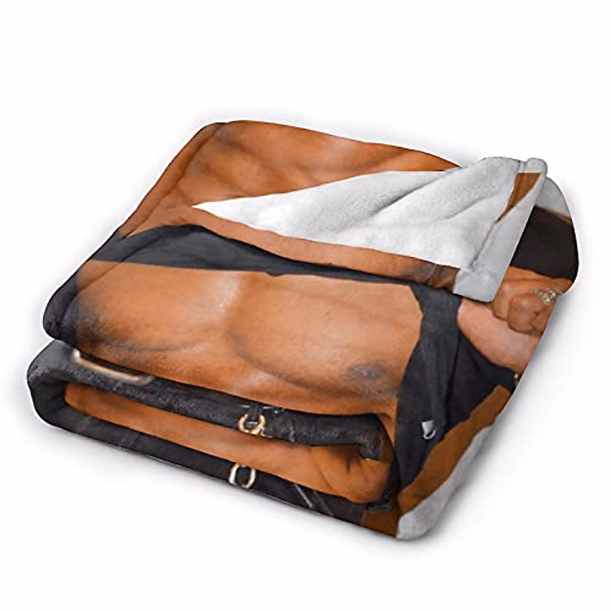 Shemar Moore Soft and Comfortable Warm Fleece Blanket for Sofa,Office Bed car Camp Couch Cozy Plush Throw Blankets Beach Blankets … (Black, 60"x50")