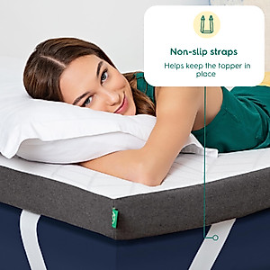 Sleepyhead 3-Inch Twin XL Copper-Infused Memory Foam Premium Mattress Topper