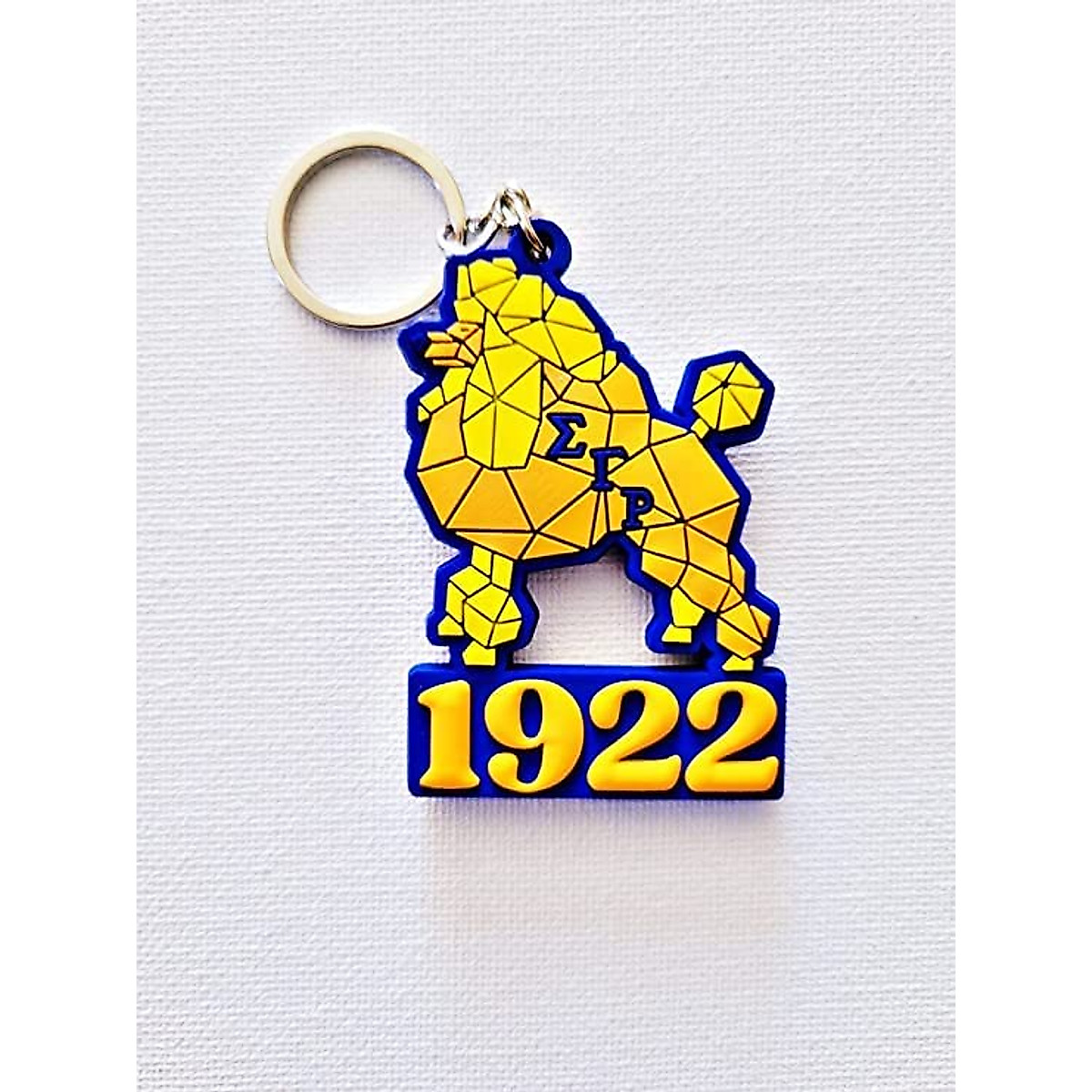 Reflections By Zana Sigma Gamma Rho Poodle Keychain