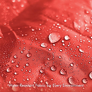 Fairfield OLY-Fun Metallic, Multi-Purpose Non-Woven Craft Material, Polypropylene and Polyester Fabric for Crafts, Costumes, Accessories, and More, Craft Supplies, Red, 10-Yard Bolt