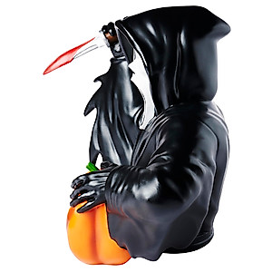 Spirit Halloween Light-Up Ghost Face ® Bust Statue | Officially Licensed | Halloween Décor | Light-Up Halloween Décor