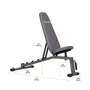 Body Champ Launch Bench Set with 2-Piece Power Rack, Home Fitness Equipment