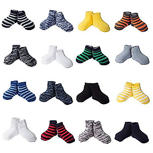 Little Me Boys' Stripes, Space Dyes & Solids, Multi, 0-12/12-24 Months