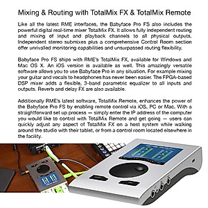 RME Audio Interface (BABYFACEPROFS)
