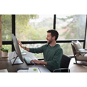 HP Pavilion 24-b223w 23.8" All-in-One PC, Intel Core i3-7100T, 6GB Memory, 1TB Hard Drive, Wireless Keyboard and Mouse, Windows 10