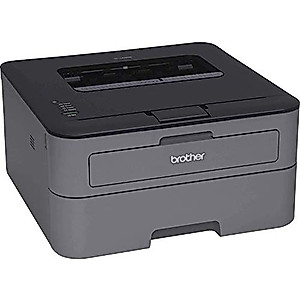 2021 Brother Monochrome Laser Printer with Duplex Printing, 2400 x 600 DPI, Automatic Duplex (2-Sided) Printing, up to 27 Pages per Minute, USB Connection, Compact HL-L2300d w/GM USB Cable