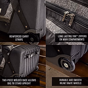 Easton | TANK PRO Wheeled Equipment Bag | Baseball/Softball | Black