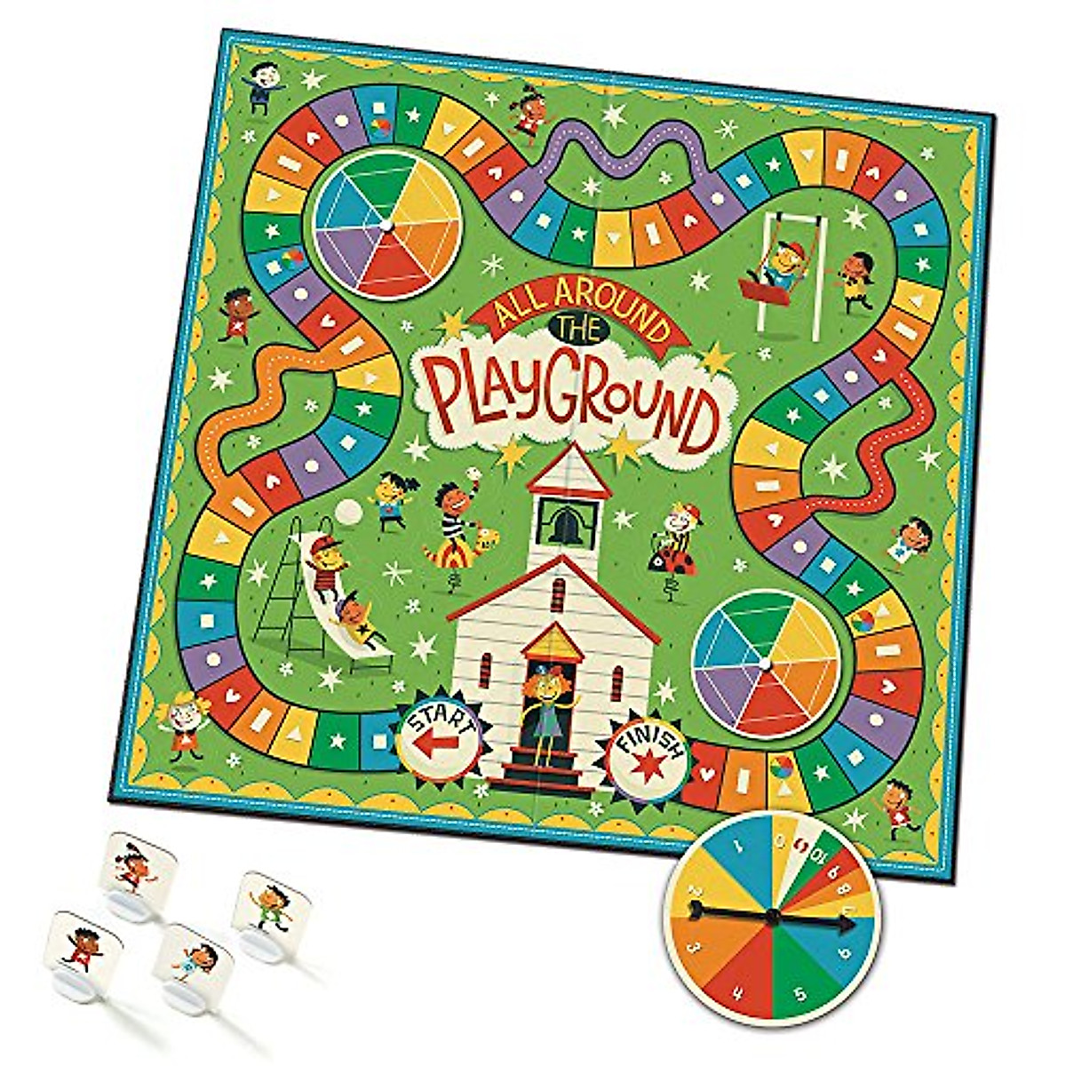 Learning Resources All Around the Playground Shapes, Colors and Counting