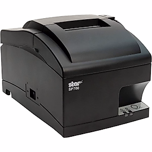 Star Micronics SP742ME Monochrome Wired Impact Kitchen Receipt Printer - Ethernet Connectivity - Compatible with Square and Clover, Auto Cutter, Internal Power Supply