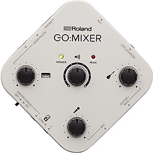 Roland GOMIXER Audio Mixer for Smartphones,White
