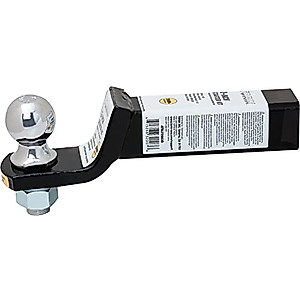 Torin ATRLY2003B Trailer Hitch Mount and Ball: 7,500 lb Capacity