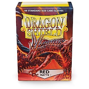 Dragon Shield - Matte Red 100