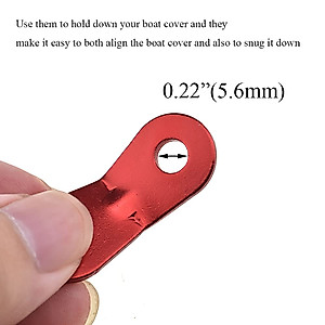 Acoeitl Aluminum Alloy Guyline Cord Adjuster Strong Tent Tensioners Rope Wind Buckle Quick Set up Easy Adjust Tighten Solid Grip for Camping Hiking Boat Cover Canopy Shade Tarp Paracord 12Pcs Red