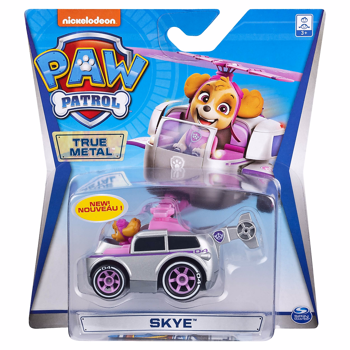 Skye Copter Paw Patrol Diecast Car 1:55 Scale