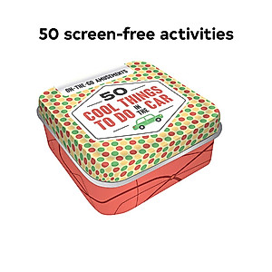 Chronicle Books On-The-Go Amusements: 50 Cool Things to Do in The Car: (Screen-Free Boredom Busters for Summer Travel, Activity Ideas for Family Road Trips)