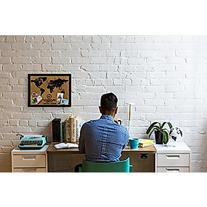 Art of Wanderlust | Cork Board World Travel Map with Pins | Inspirational Wall Art to Track Past and Future Travel