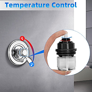 RP46463 Delta Cartridge Replacement for Monitor 17 Series (2006-Present)，Compatible with Delta Dual Function Bath Tub and Shower Faucet Valve，Delta Shower Cartridge Replacement
