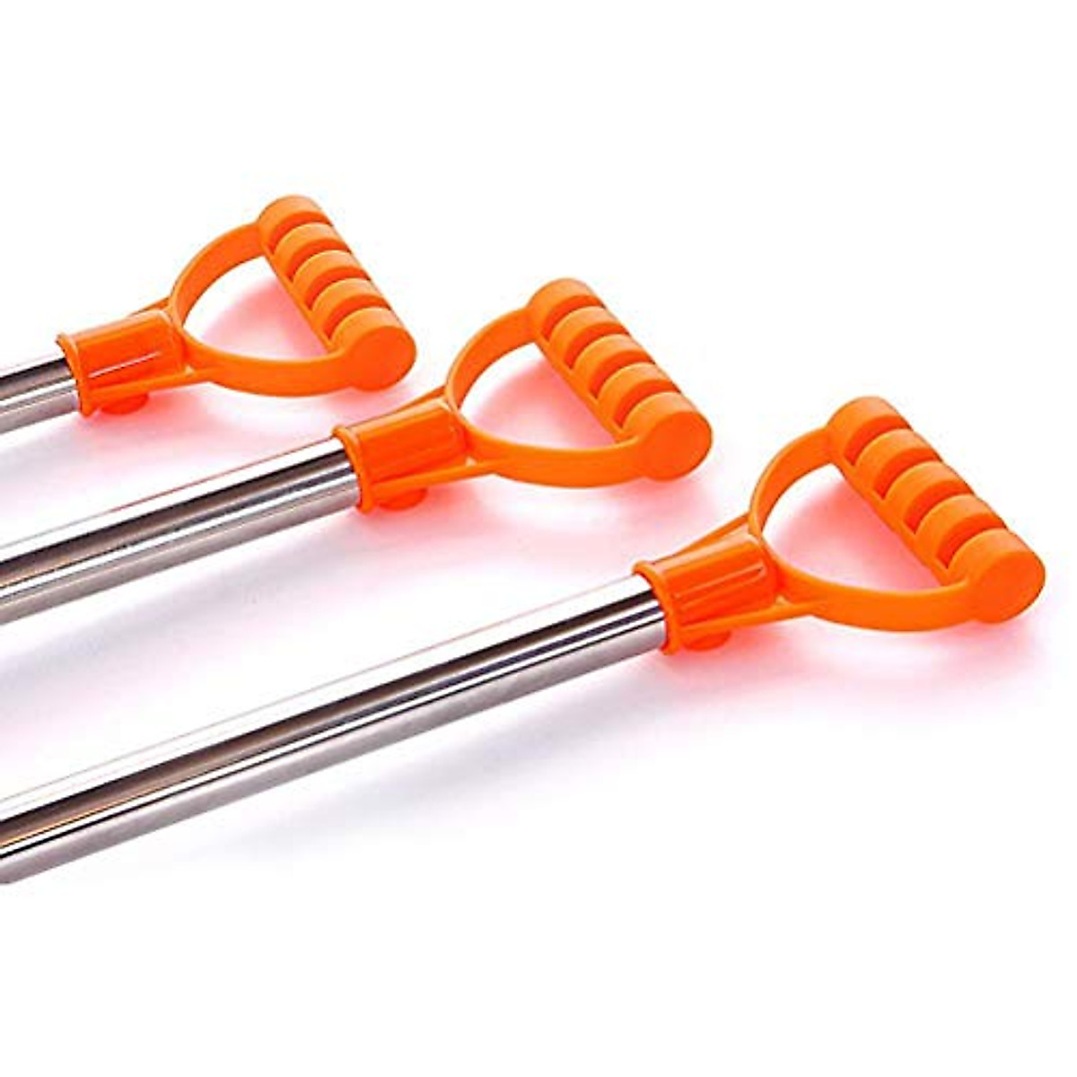 DEIHENG 4PCS Kids Outdoor Snow Shovel Children's Beach Shovel with Stainless Steel Handle Winter Snow Remover Tool Garden Shovels