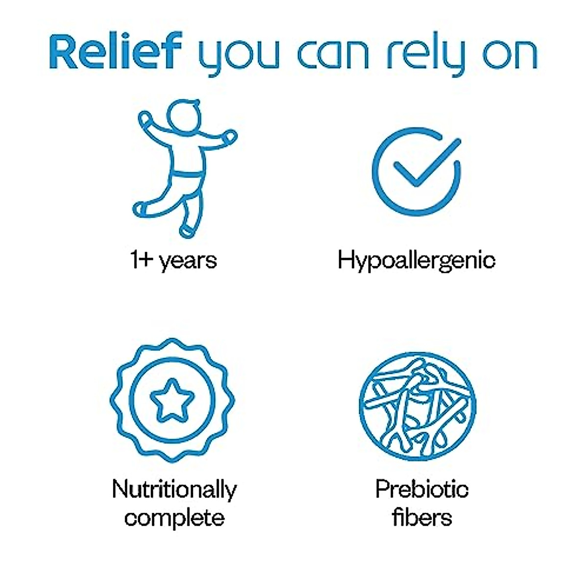 Neocate Junior - Powdered Hypoallergenic, Amino Acid-Based Toddler and Junior Formula - Vanilla - 14.1 Oz Can (Case of 4)