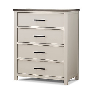 Sorelle Furniture Westley Baby Dresser – Dresser for Nursery, Kids Bedroom Furniture, Baby Dresser Drawers, Storage for Child’s Room with Drawers, Nursery Furniture for Infant-Chocolate Bisque