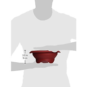 HIC Kitchen Rose Levy Beranbaum’s Baking Bowl Double Boiler, European-Grade Silicone, Red, 1.5-Quarts (6-Cups) Capacity