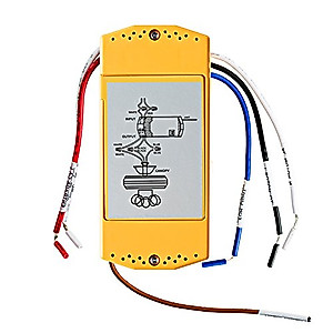 Universal Ceiling Fan Remote Control Kit Replacement for Hampton Bay Harbor Breeze Hunter Litex Westinghouse 3-Speed Light-Dimmer UC7030T UC7078T Fan-HD CHQ7078T L3H2010FANHD Fan-HD5 FAN-18R -Pikeman