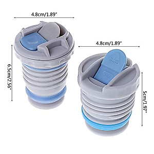 4.4cm/4.5cm Thermos Bottle Plug Vacuum Flask Lid Leak Proof Flask Lid Thermo Mug Stopper Thermos Cover Portable Universal Travel Mug Accessories