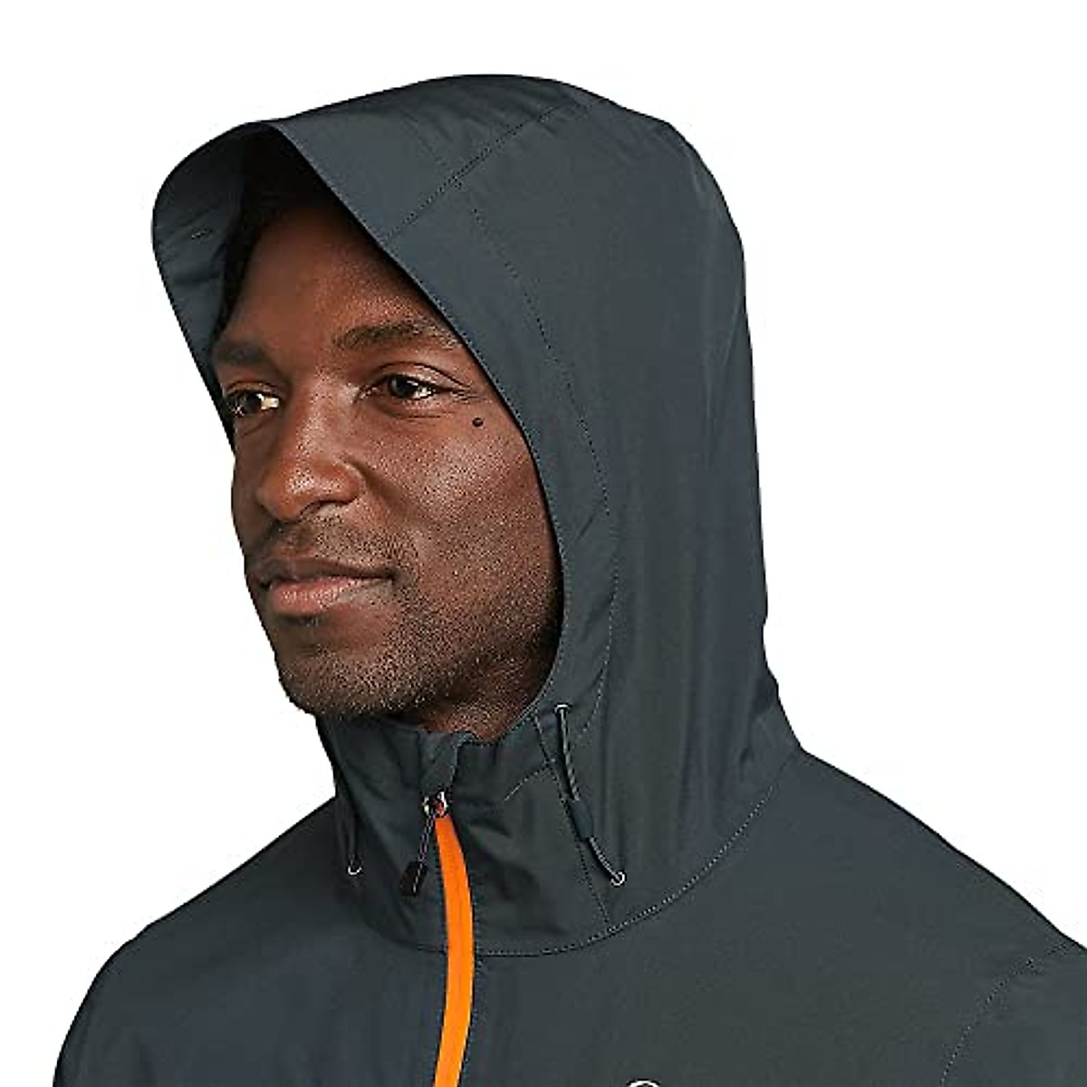 Eddie Bauer Men's Cloud Cap Stretch 2.0 Rain Jacket, Waterproof, Storm, Large