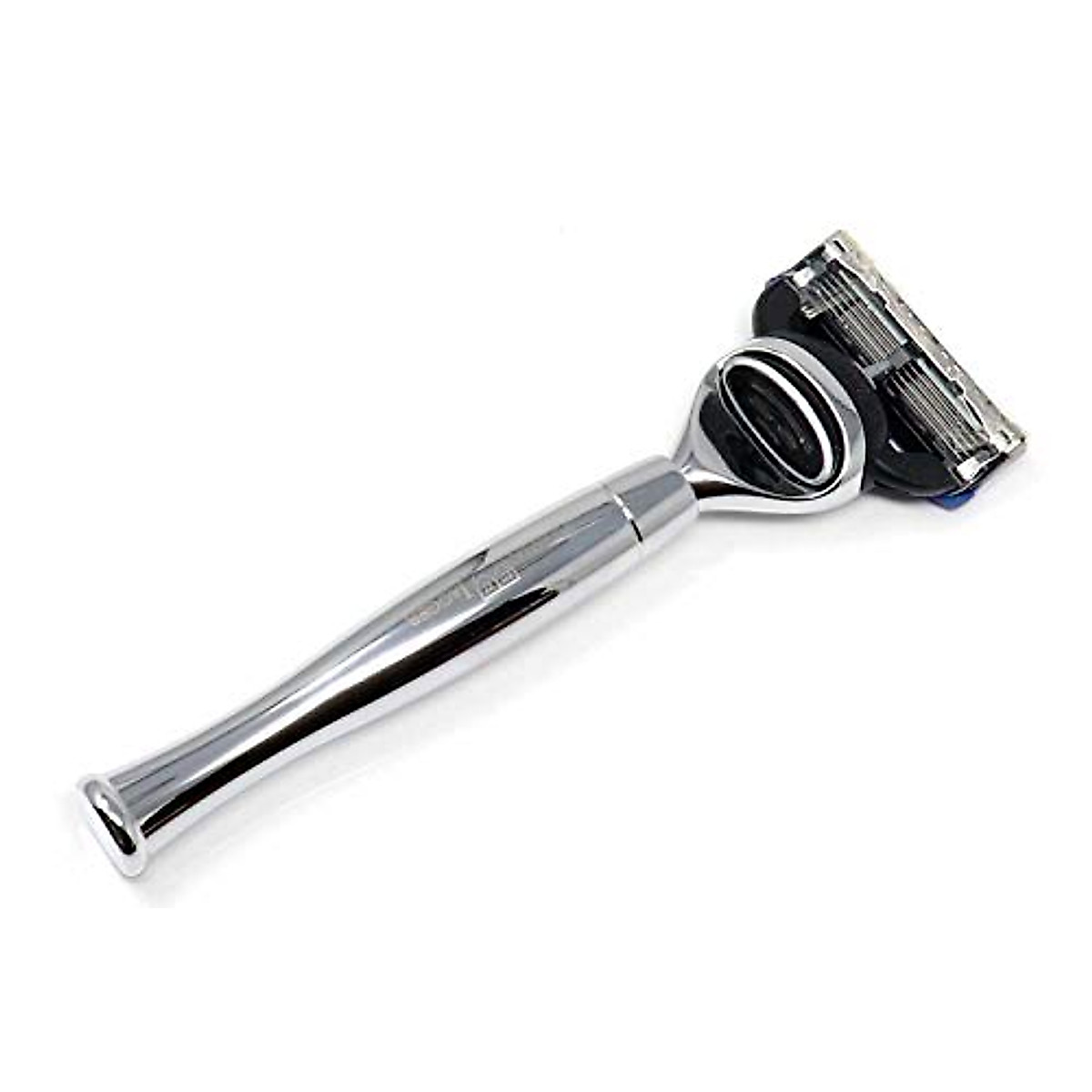Edwin Jagger Diffusion 72 Series - Handle Compatible With A Gillette Fusion Proglide Razor, Chrome Plated