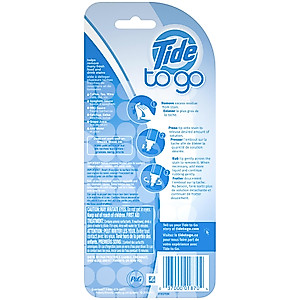 Tide Liquid Stain Remover for Clothes, Tide To Go Pen, Instant Spot Remover for Clothes, Travel & Pocket Size, 1 Count