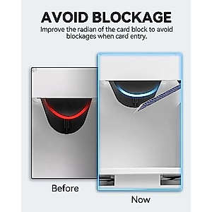 ARTISHION White 1-2 Deck Automatic Card Shuffler, Poker Shuffler Machine, Casino Card Electric Shuffler, Playing Card Mixer Shuffler for UNO, Blackjack, Poker, Omaha, Home Card Games