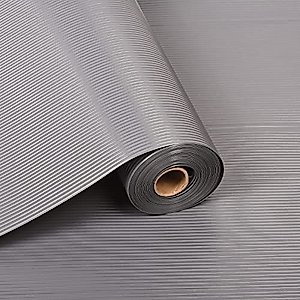 Shelf Liner, Non Adhesive Cabinet Liner, Double Sided Non-Slip Drawer Liner Cupboard Liner, Washable Refrigerator Mats for Pantry Cabinet, Kitchen Bathroom Shelve, Shoe Rack.(17.7 x 240 inch)