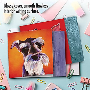 The Best Card Company - 10 Adorable Note Cards Blank (4 x 5.12 Inch) - Wildlife and Animal Cards, Assorted Boxed Kids Set - Animal Magnetism AMQ6218OCB-B1x10