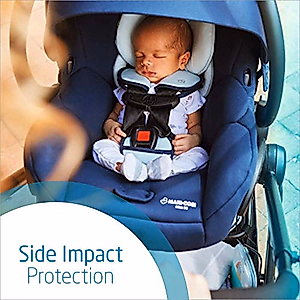 Maxi-Cosi Zelia 5-In-1 Modular Travel System, Aventurine Blue