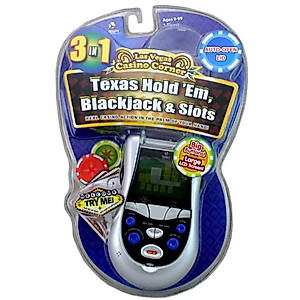 Las Vegas Casino Corner Texas Hold Em Blackjack Slots Hand Held Electronic Game