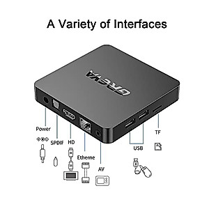 GREVA Android 11 TV Box 4GB RAM 32GB ROM Support Dual Band WiFi 2.4G/5G Voice Remote Control BT 5.0 4K HDR Smart Streaming Media Player