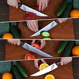 Fathers Day Dad Gifts from Daughter - Fathers Day Birthday Gifts from Wife, Son, Gifts for Dad - Christmas Dad Gifts for Father, Husband, Step Dad, Bonus Dad - Best Dad Ever Gifts, 8 inch Chef Knife