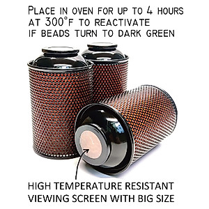 Gun Safe Dehumidifier, Moisture Absorbers, TOAAOT 200g Silica Gel Canister for Gun Case, Tool Box (3 Units)